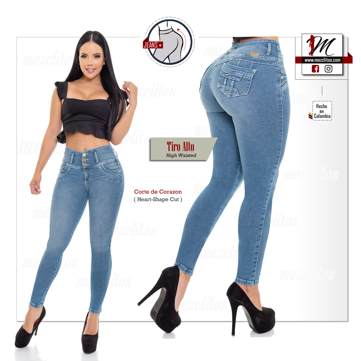 Cheviotto Jeans 123261 - 100% Colombiano – Mezclitos
