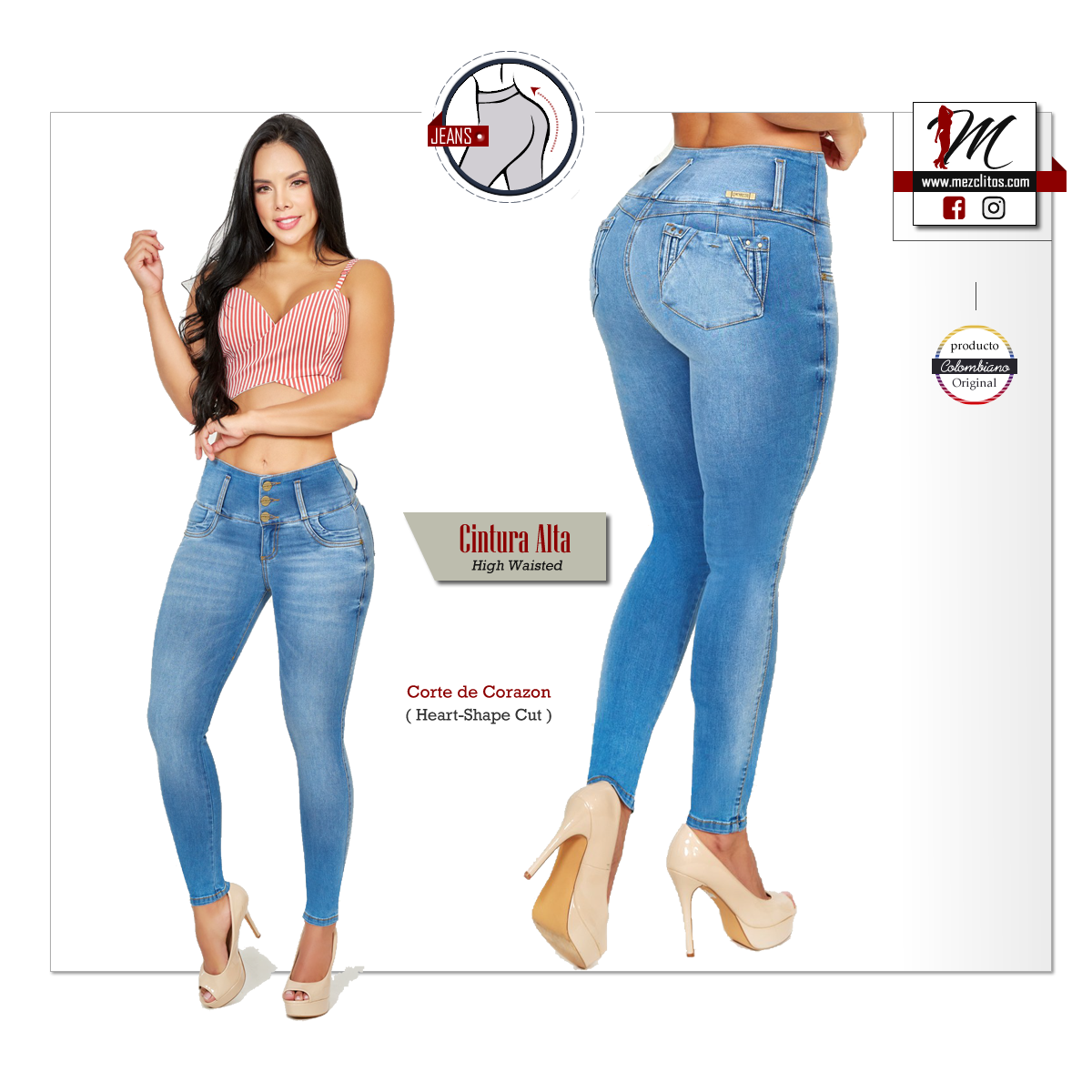 Cheviotto Jeans 13067 - 100% Colombianos – Mezclitos
