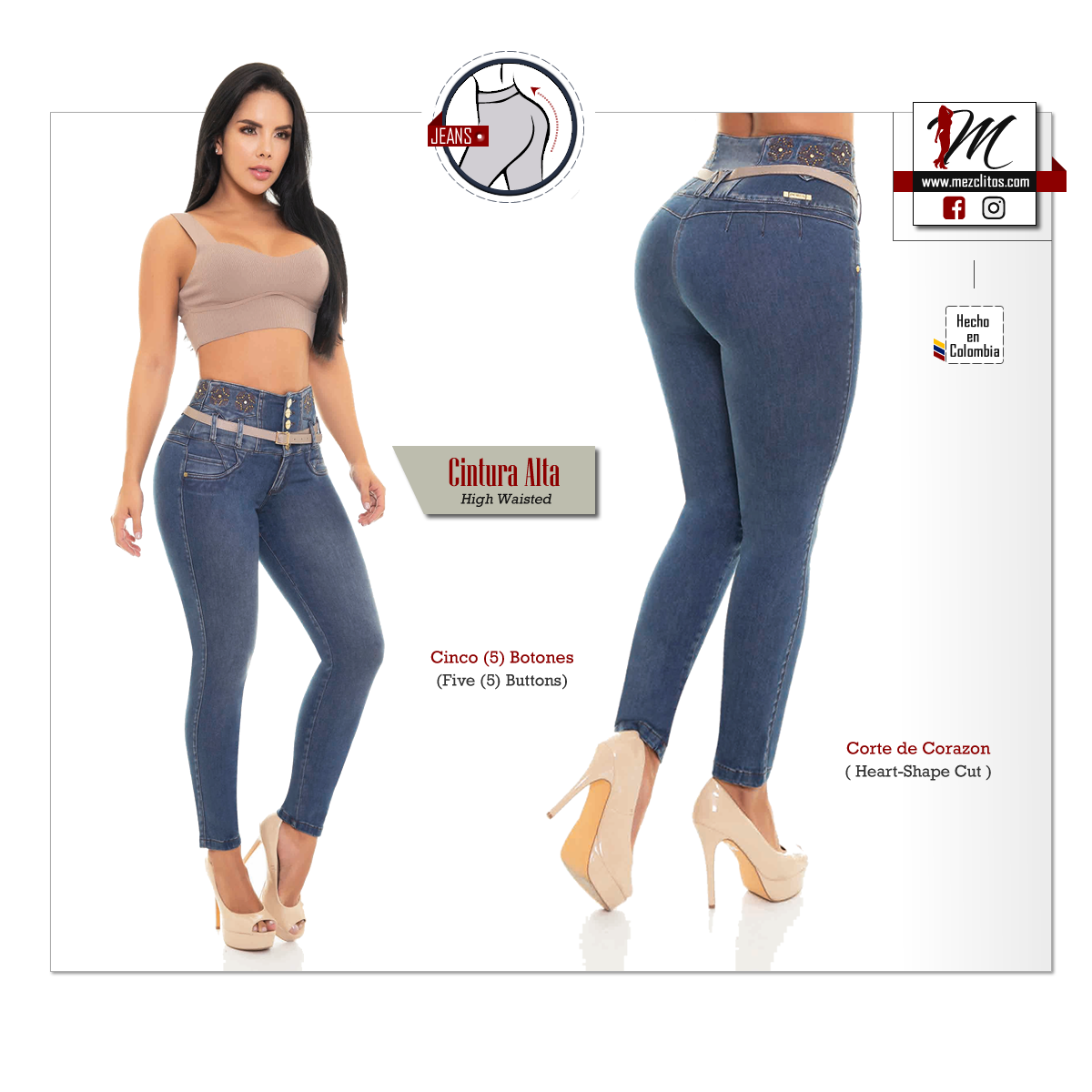 Cheviotto Jeans 10570 - 100% Colombiano – Mezclitos